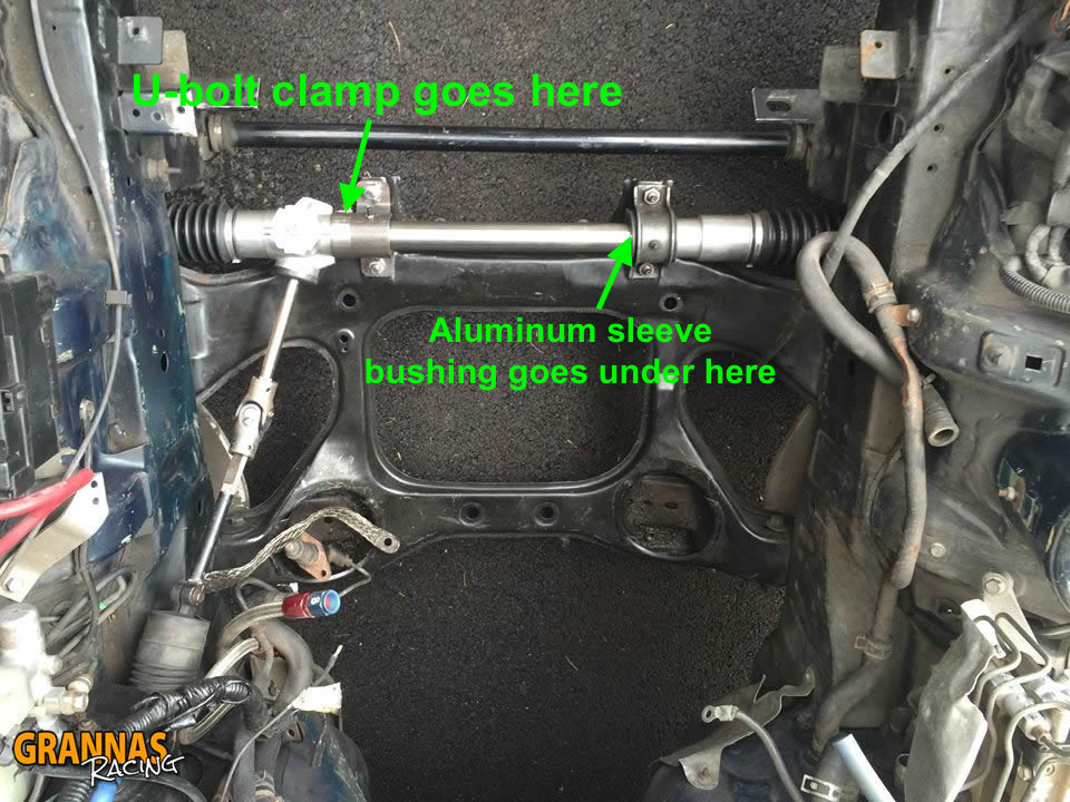 Manual Steering Rack Fd3s Rx7 Power Steering Delete Grannas Racing
